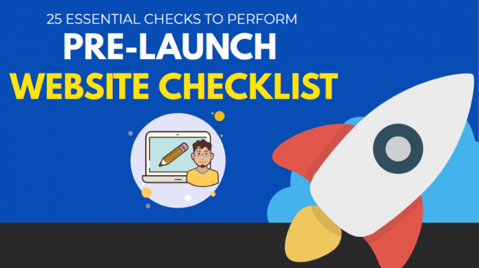 Pre-Launch Website Checklist – 25 Essential Checks to Perform - Income ...